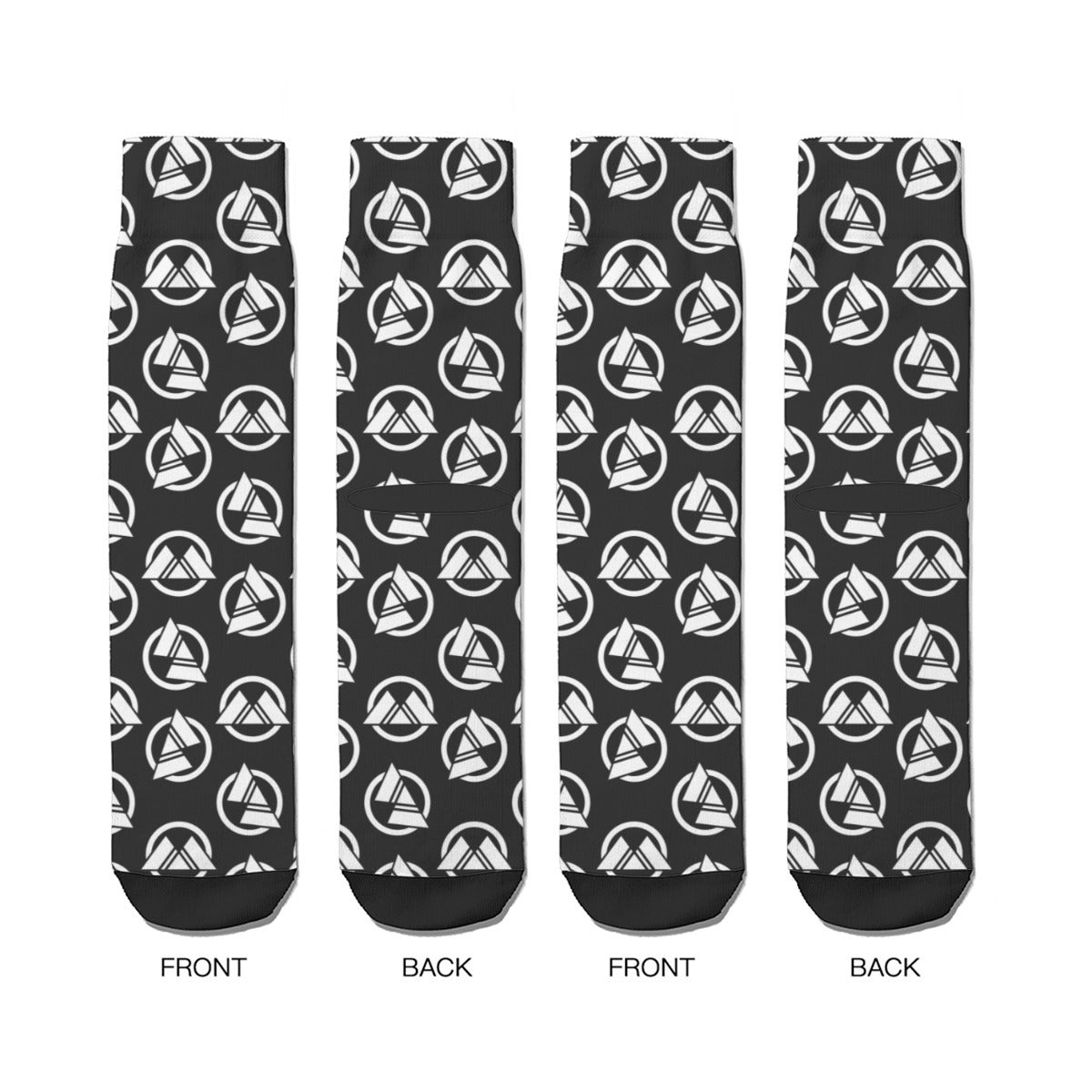 Black OneMonroe Symbol Pattern – One Monroe Apparel