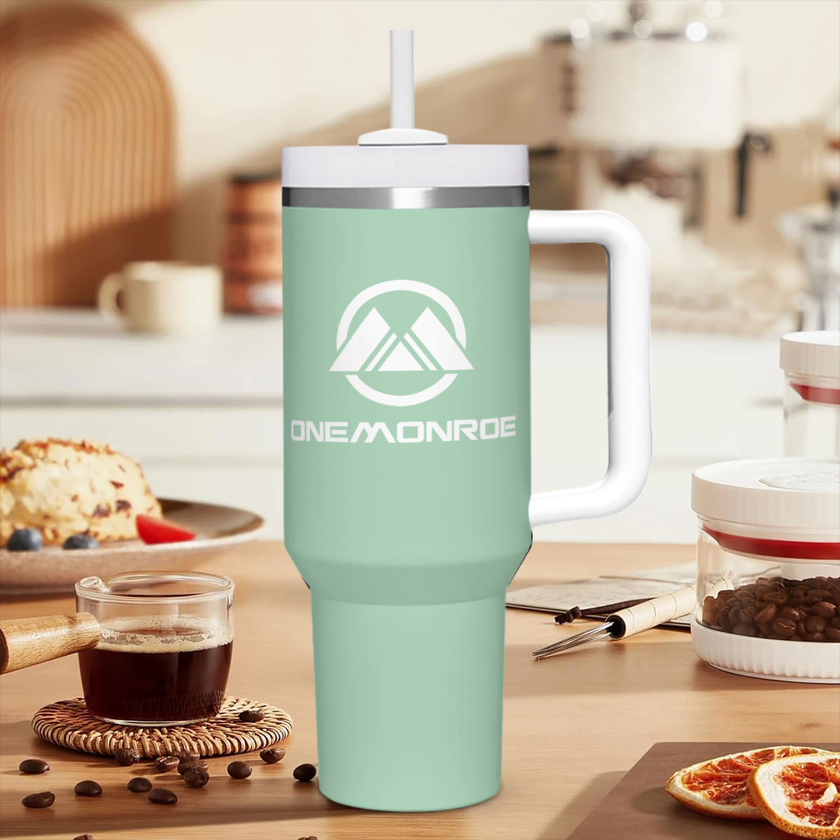 Vintage Green Tumbler – One Monroe Apparel