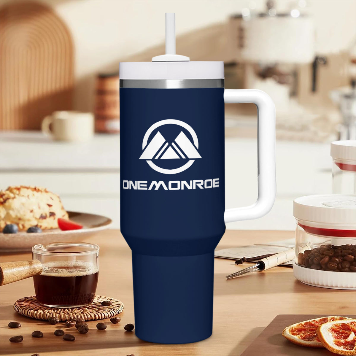 OneMonroe Blue Tumbler – One Monroe Apparel
