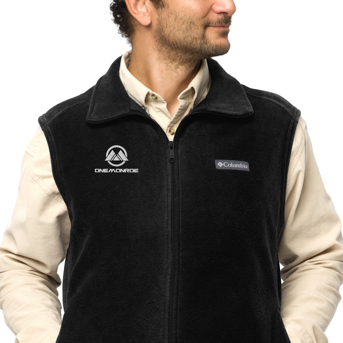 OneMonroe Men’s Columbia fleece vest – One Monroe Apparel